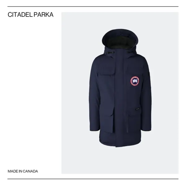 Canada Goose Citadel Parka - Atlantic Navy | Editorialist